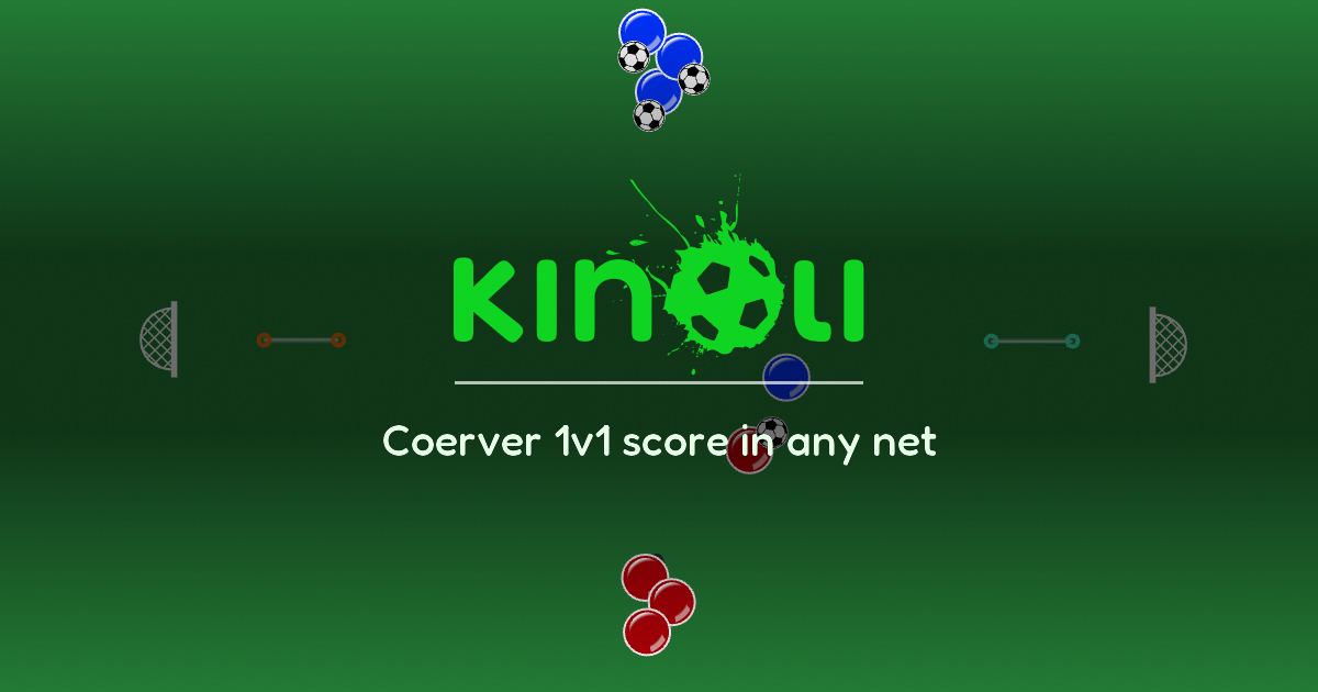 Coerver 1v1 score in any net